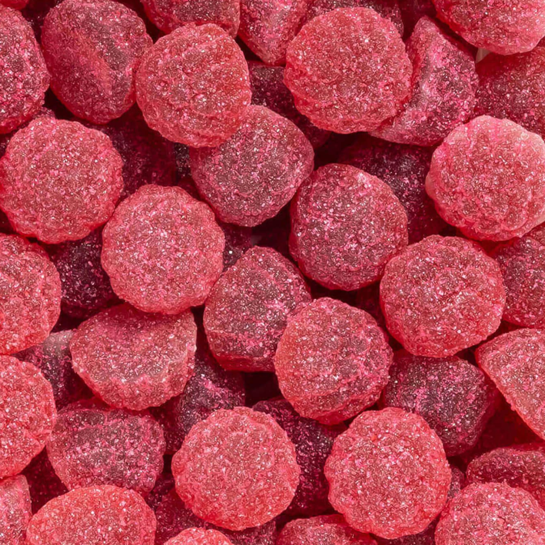 Sugared Strawberry Drops | Poppin Candy