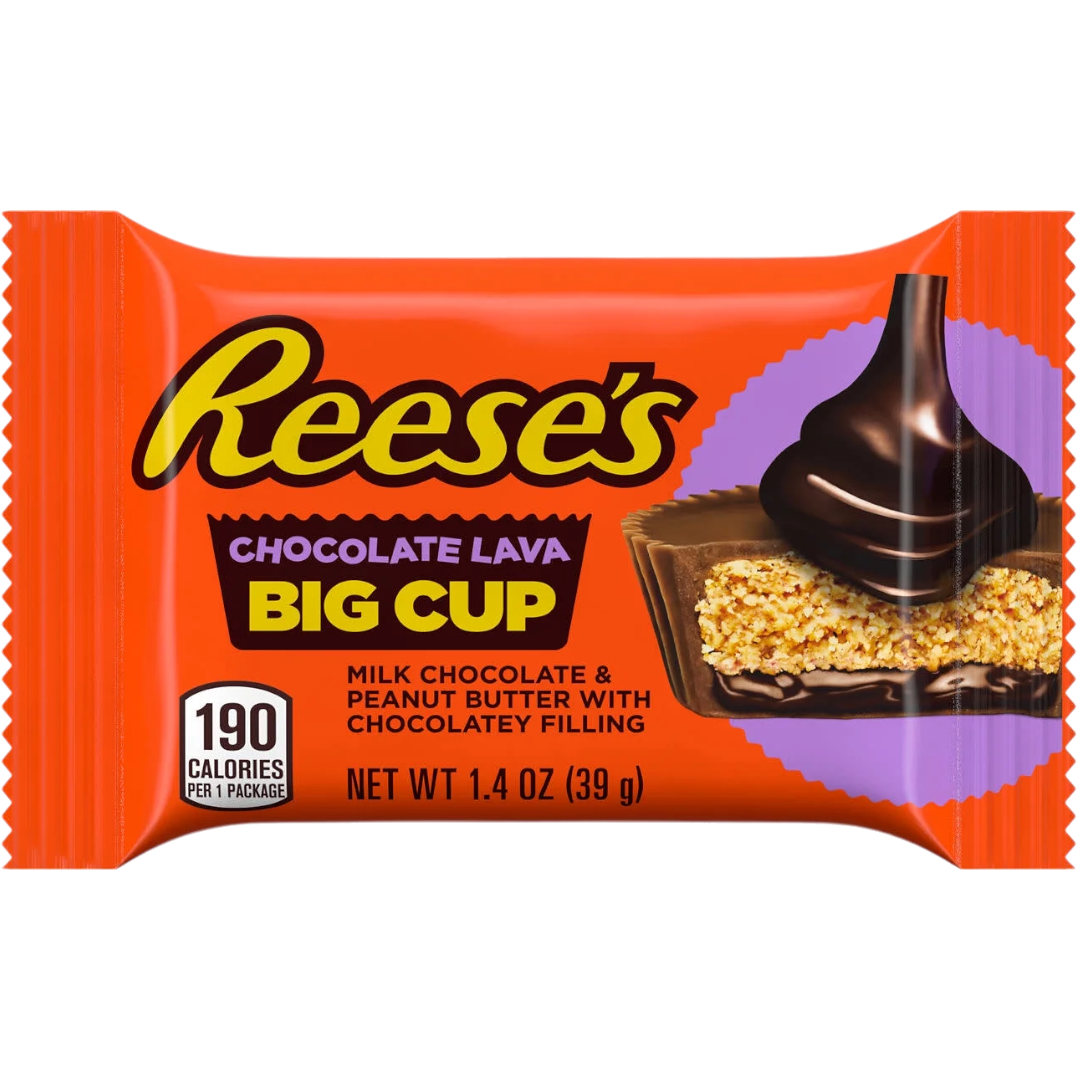 Reese's Chocolate Lava Big Cup - 1.4oz (39g) | Poppin Candy
