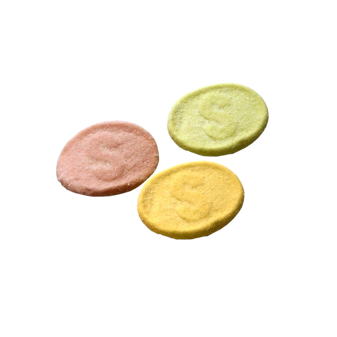 S-Märke Surt Skum (Sour Foam Ovals) – Poppin Candy
