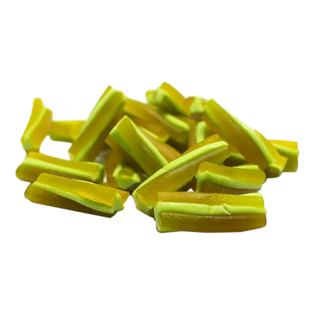 Päronskruv (Pear Fondant-Filled Screws) – Poppin Candy