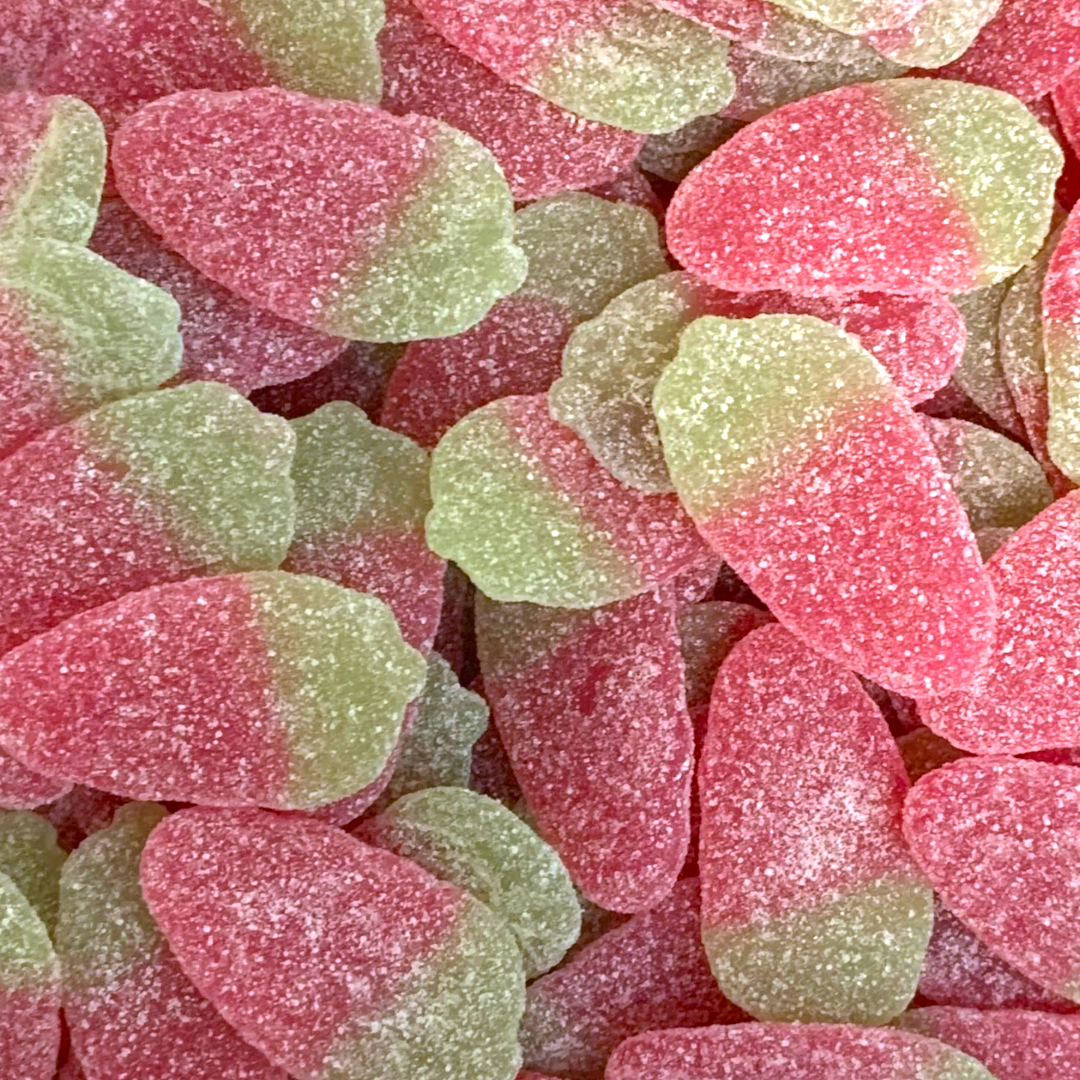 Fizzy Giant Strawberries – Poppin Candy