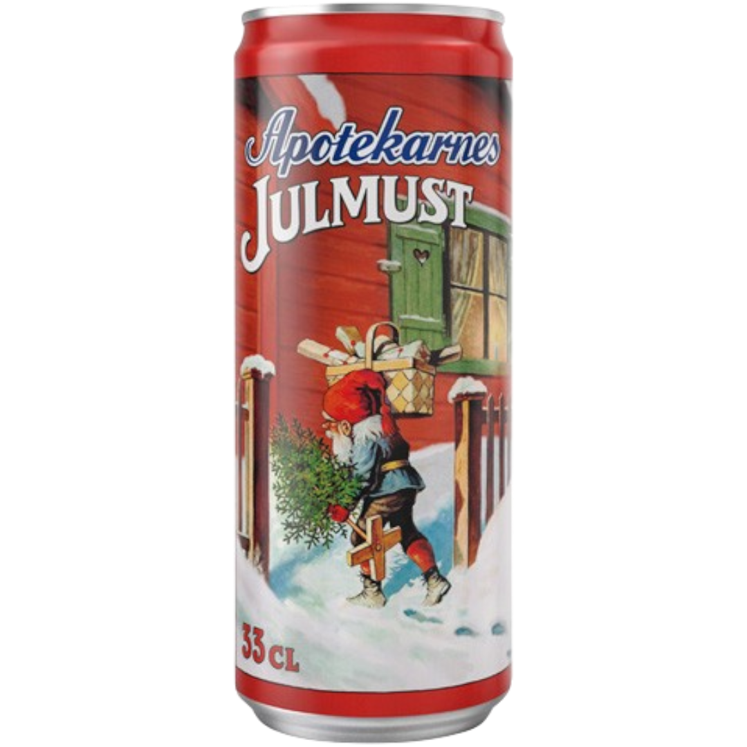 Apotekarnes Julmust Swedish Christmas Soda (Swedish) - 11.2fl.oz (330m ...