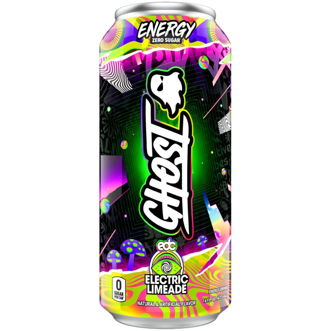 Ghost Energy Electric Limeade Flavour - 16fl.oz (473ml) | Poppin Candy