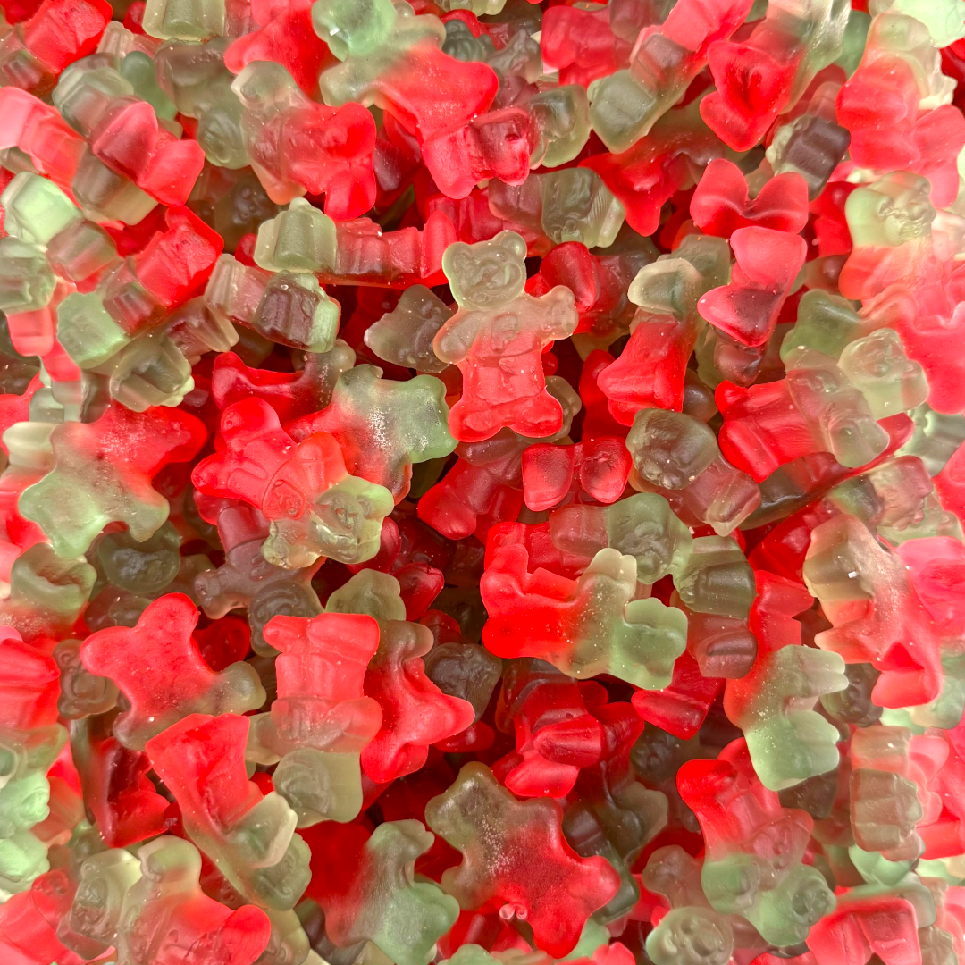 Sugar Free Strawberry Teddy Bears – Poppin Candy