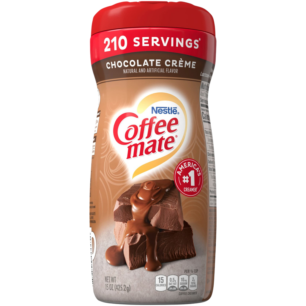 Coffee-Mate Chocolate Créme Powdered Creamer - 15oz (425.2g) | Poppin Candy