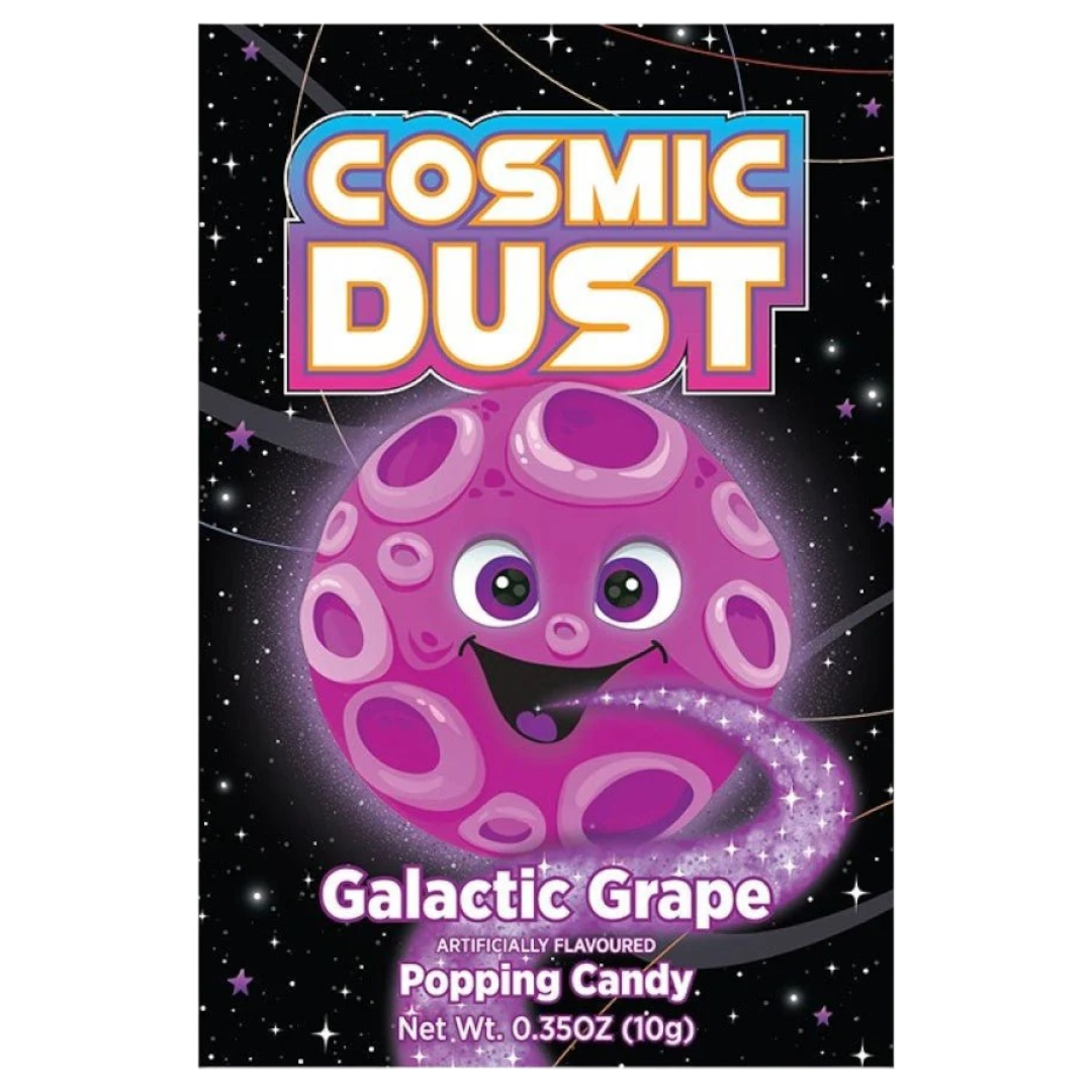 Cosmic Dust Popping Candy Galactic Grape - 0.35oz (10g) – Poppin Candy
