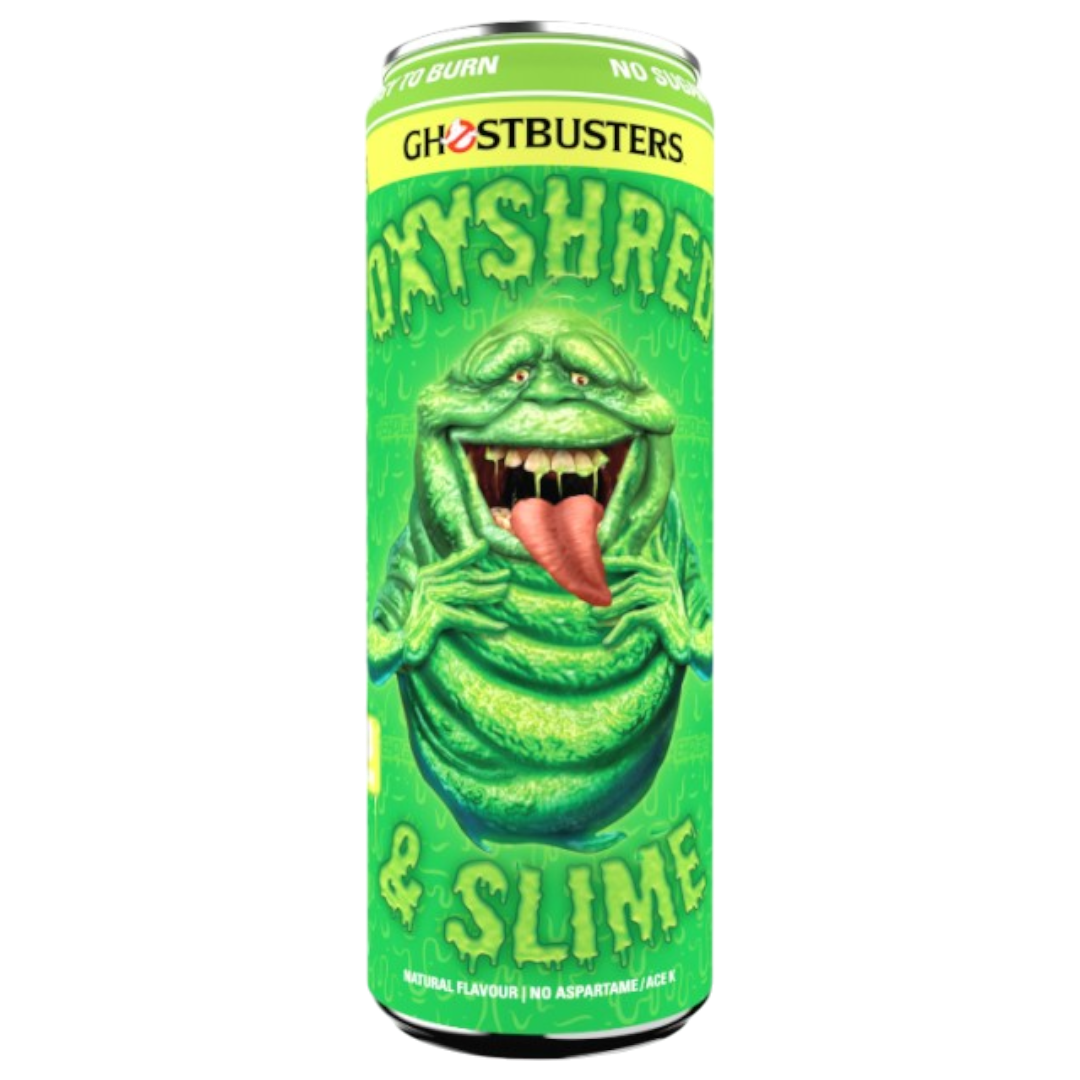 OxyShred Ghostbusters Slimer Flavour Ultra Energy Drink - 12fl.oz (355 ...
