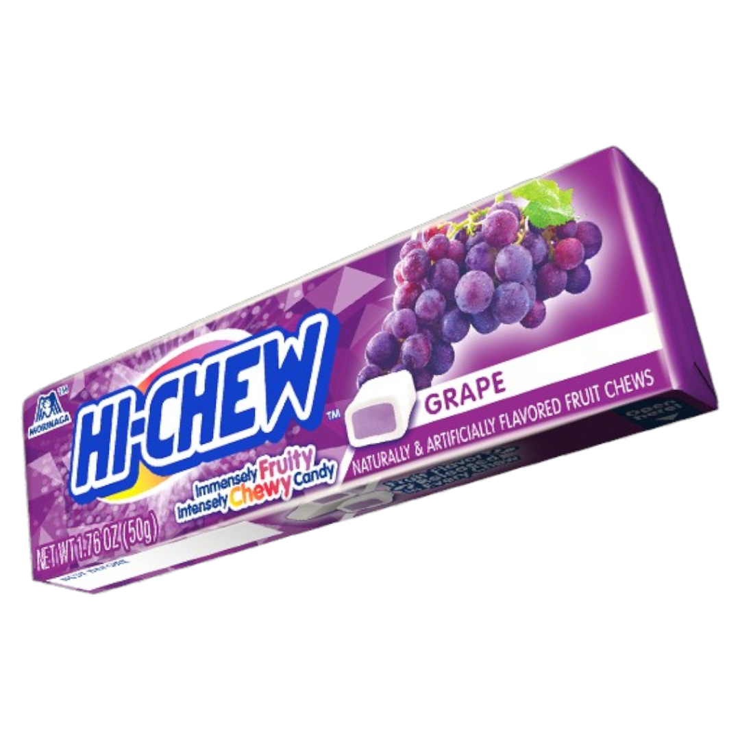 Hi-Chew Grape Flavour (Japan) - 1.76oz (50g) – Poppin Candy