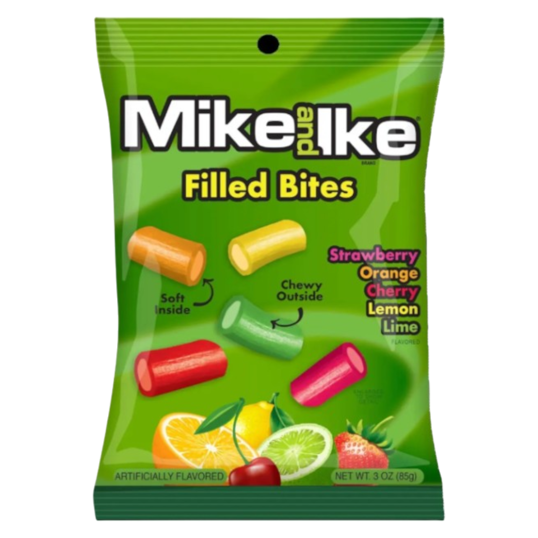 Mike & Ike Filled Bites - 3oz (85g) – Poppin Candy