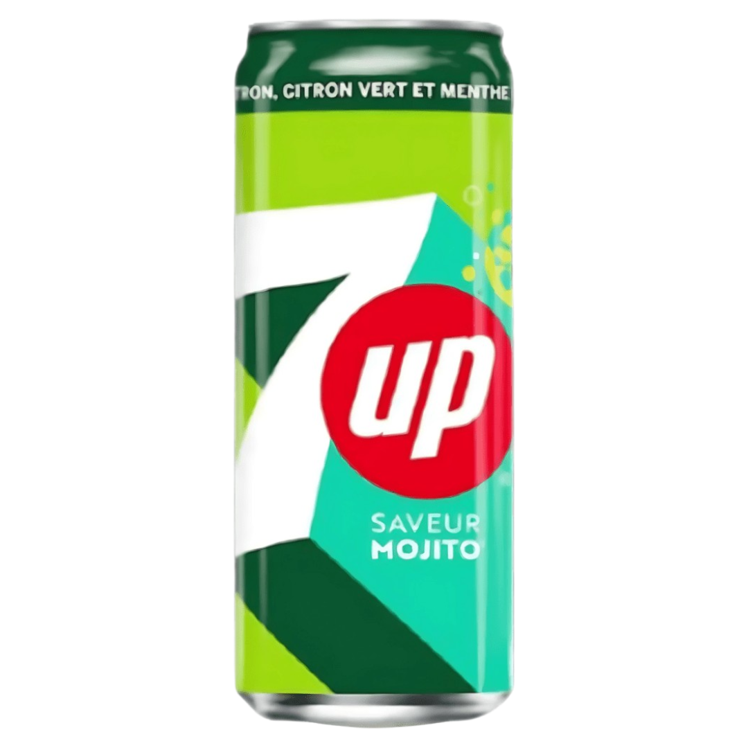7up Mojito Slim Can - 11.15fl.oz (330ml) – Poppin Candy