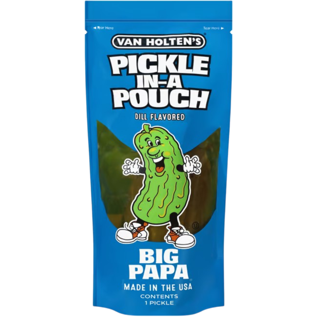 Van Holten's Big Papa Dill King Size Pickle In-a-Pouch - 10.8oz (306g ...