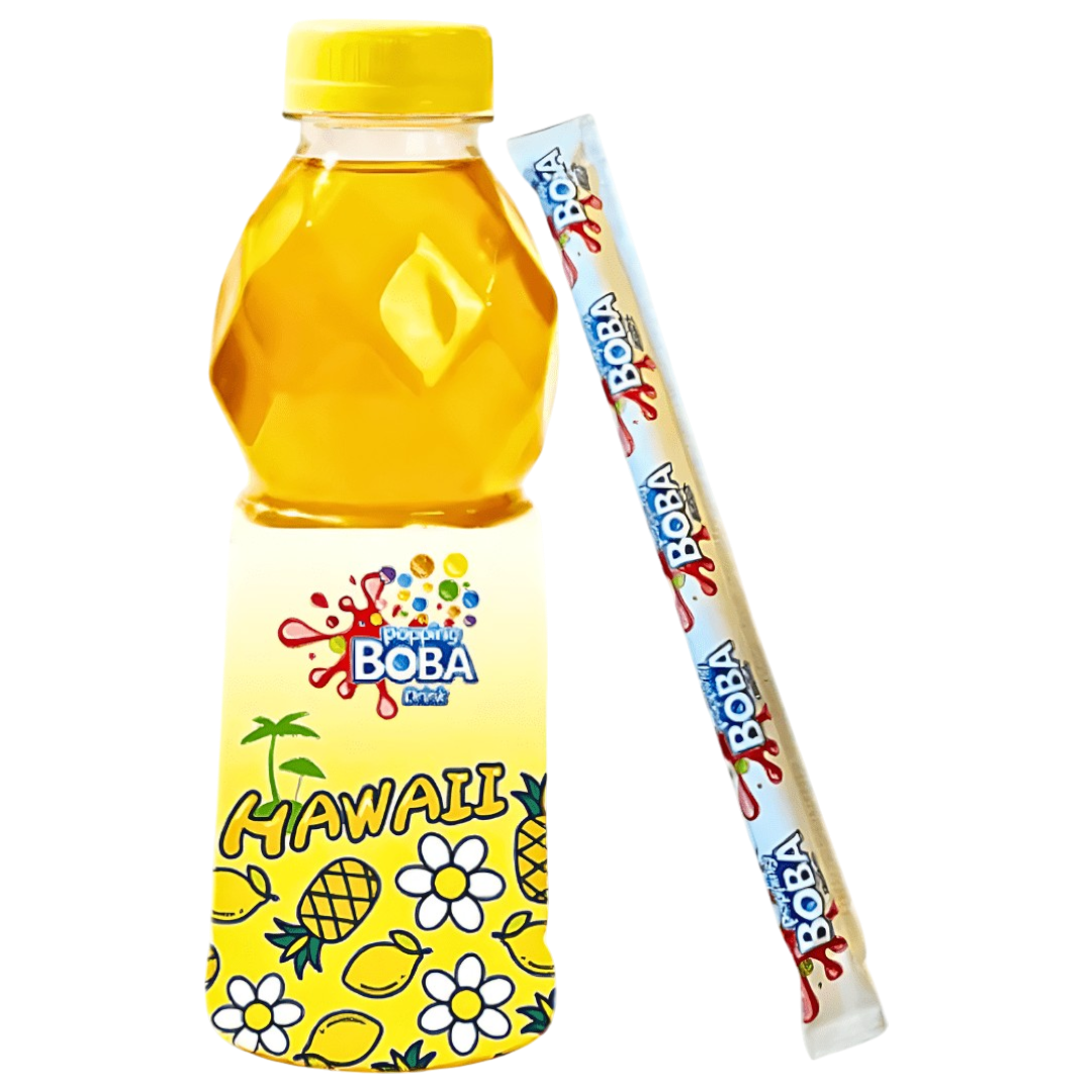 Hawaii Pineapple & Coconut Popping Boba Drink - 16.9fl.oz (500ml ...