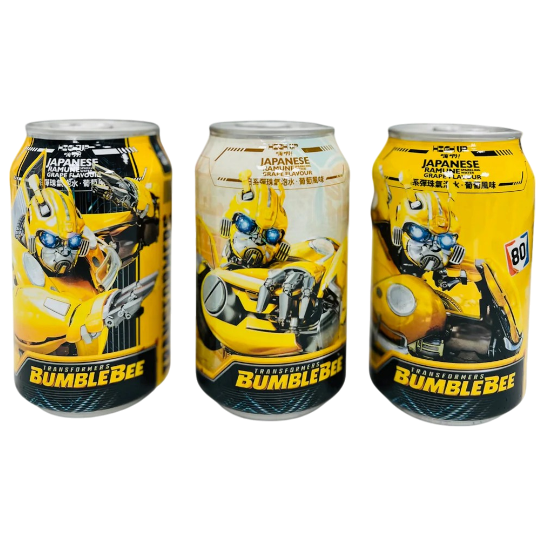 Transformers Bumble Bee Grape Ramune (Japan) - 11.58fl.oz (330ml ...