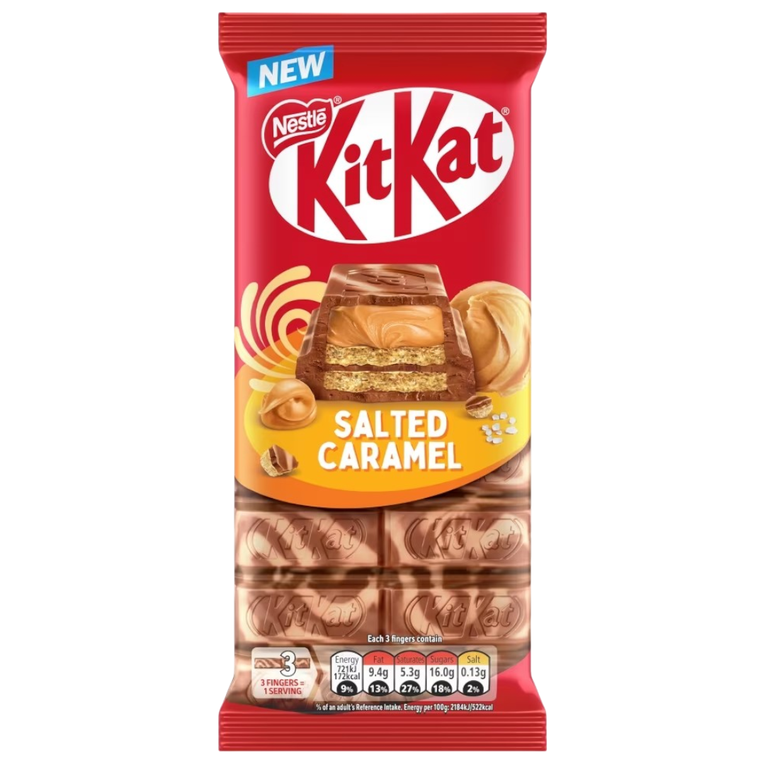 KitKat Salted Caramel Chocolate Block - 3.4oz (99g) – Poppin Candy