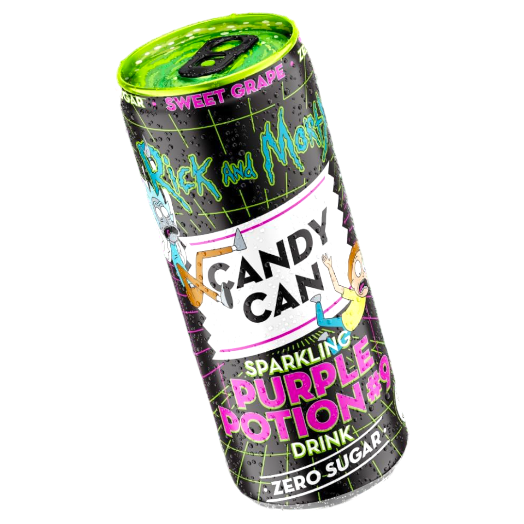 Rick and Morty Purple Potion #9 Candy Can Zero Sugar (Sweet Grape) - 1 ...