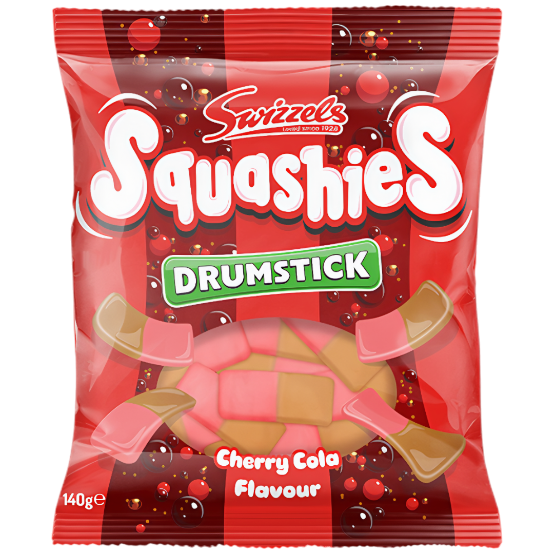Swizzels Squashies Cherry Cola Bag - 4.93oz (140g) – Poppin Candy