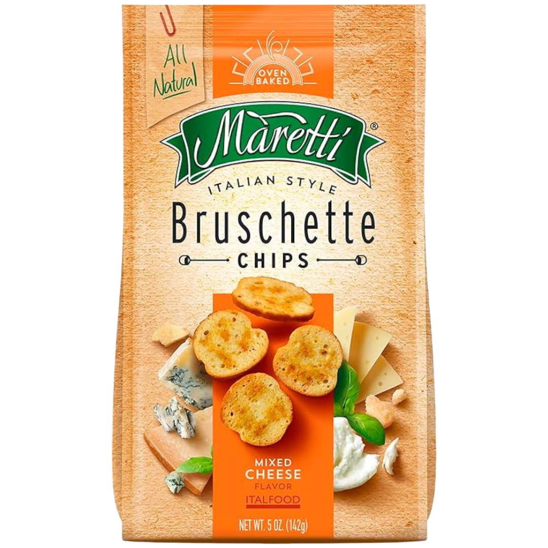 Maretti Oven Baked Bruschette Bites Fine Cheese - 2.5oz (70g) | Poppin ...