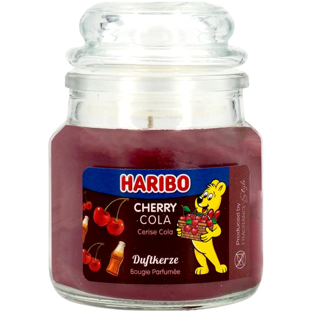 Haribo Cherry Cola Scented Candle - 3oz (85g) | Poppin Candy