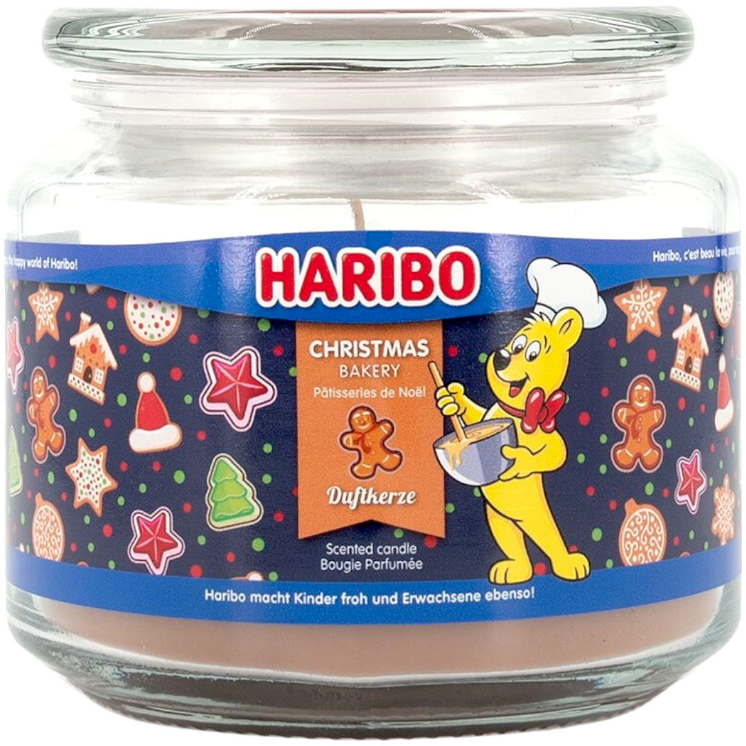 Haribo Christmas Bakery Scented Candle - 10.58oz (300g) | Poppin Candy