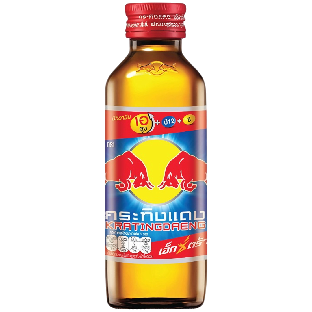 Red Bull Kratingdaeng Extra ABC (Thailand) - 4.90fl.oz (145ml) – Poppin ...