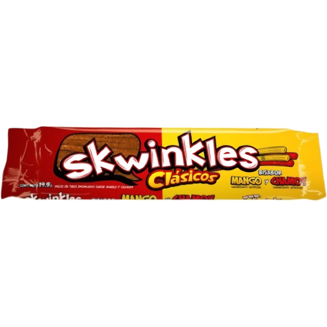 Skwinkles Clásicos Chamoy & Mango - 0.68oz (19.5g) – Poppin Candy