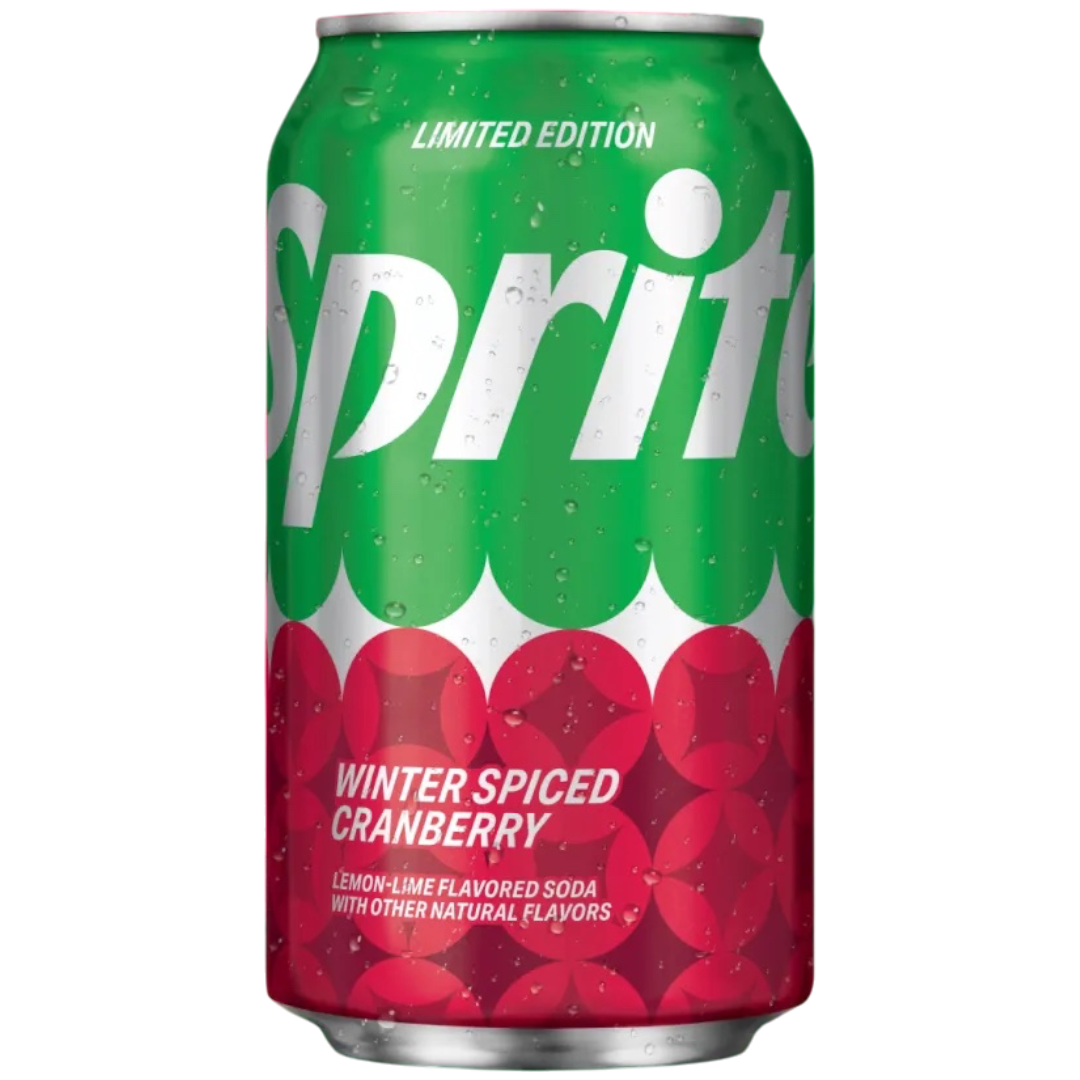 Sprite Winter Spiced Cranberry - 12fl.oz (355ml) | Poppin Candy