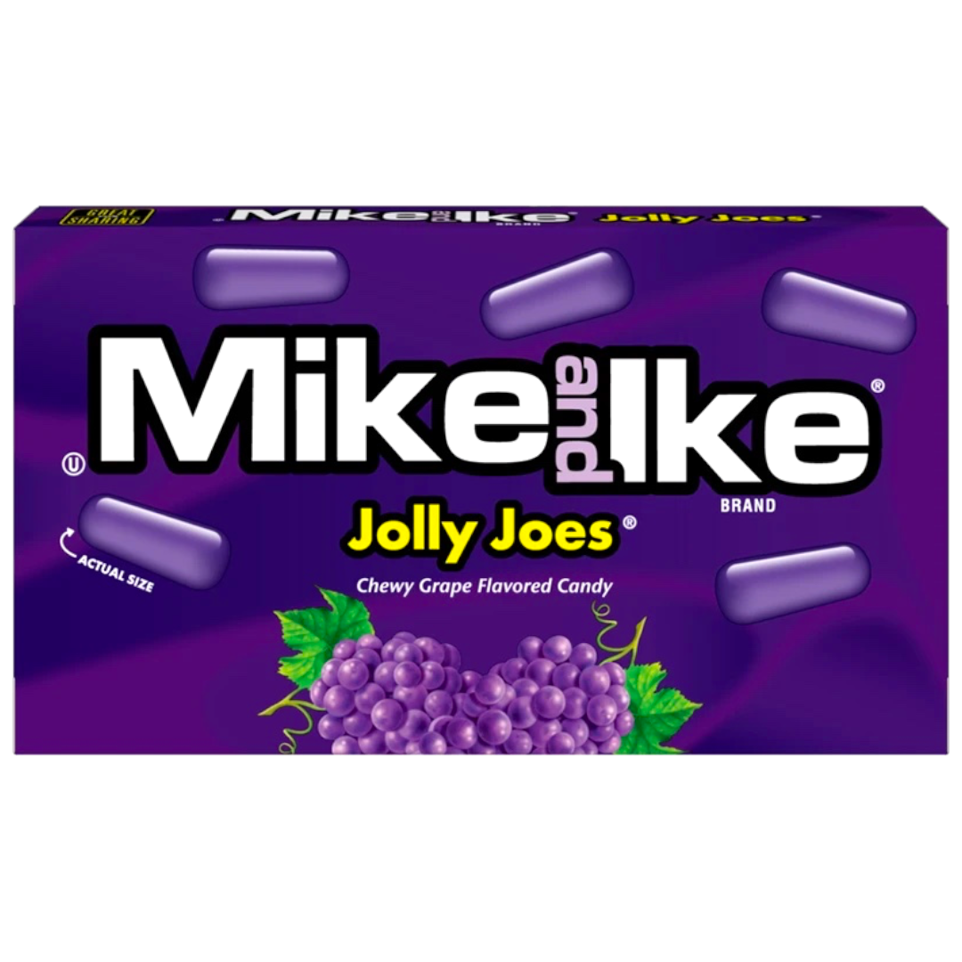 Mike & Ike Jolly Joes Grape - 0.78oz (22g) | Poppin Candy