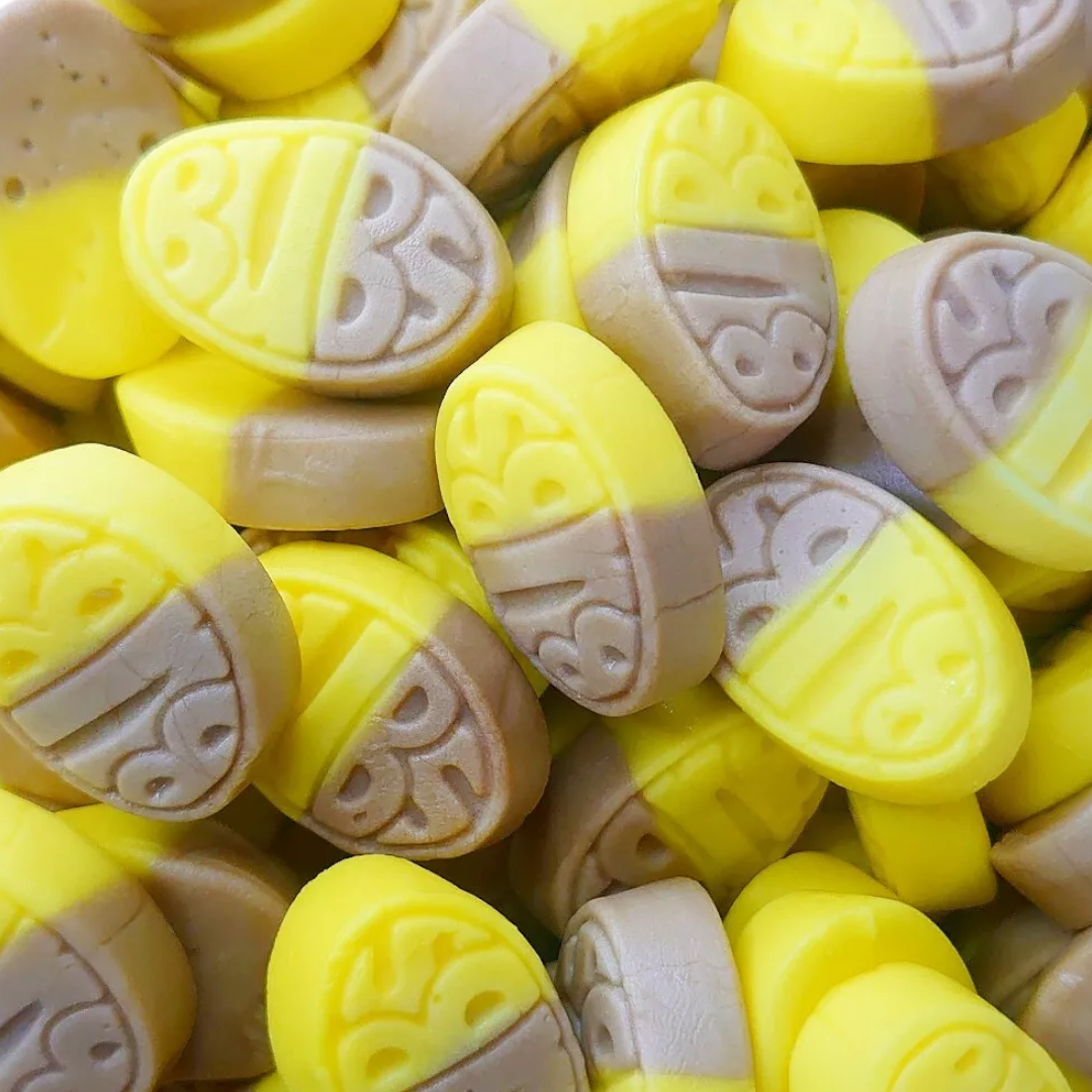 BUBS Mini Banana Ovals | Poppin Candy