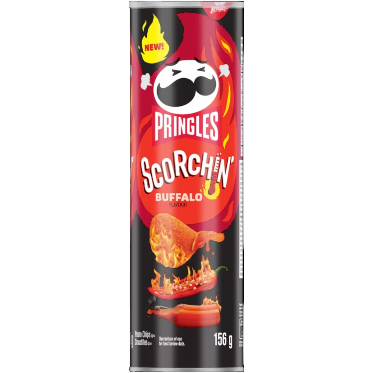 Pringles Scorchin' Buffalo (Canadian) - 5.5oz (156g) | Poppin Candy