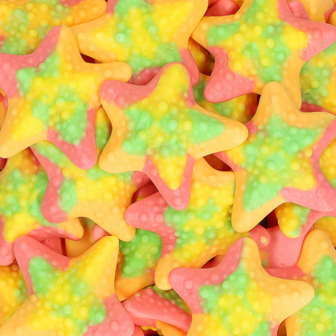Gummy Tropical Starfish – Poppin Candy