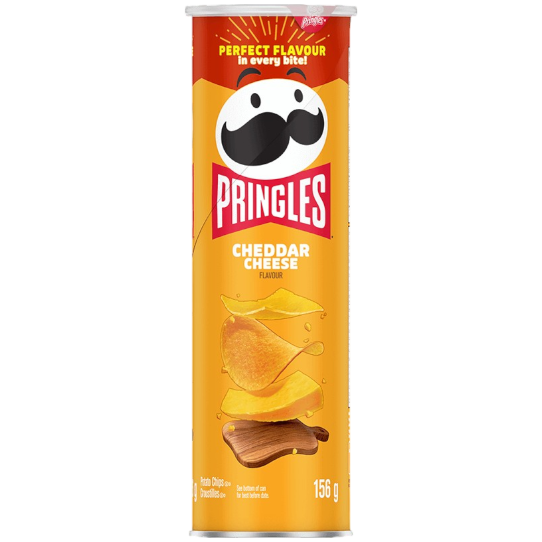 Pringles Cheddar Cheese (Canada) - 5.5oz (156g) | Poppin Candy
