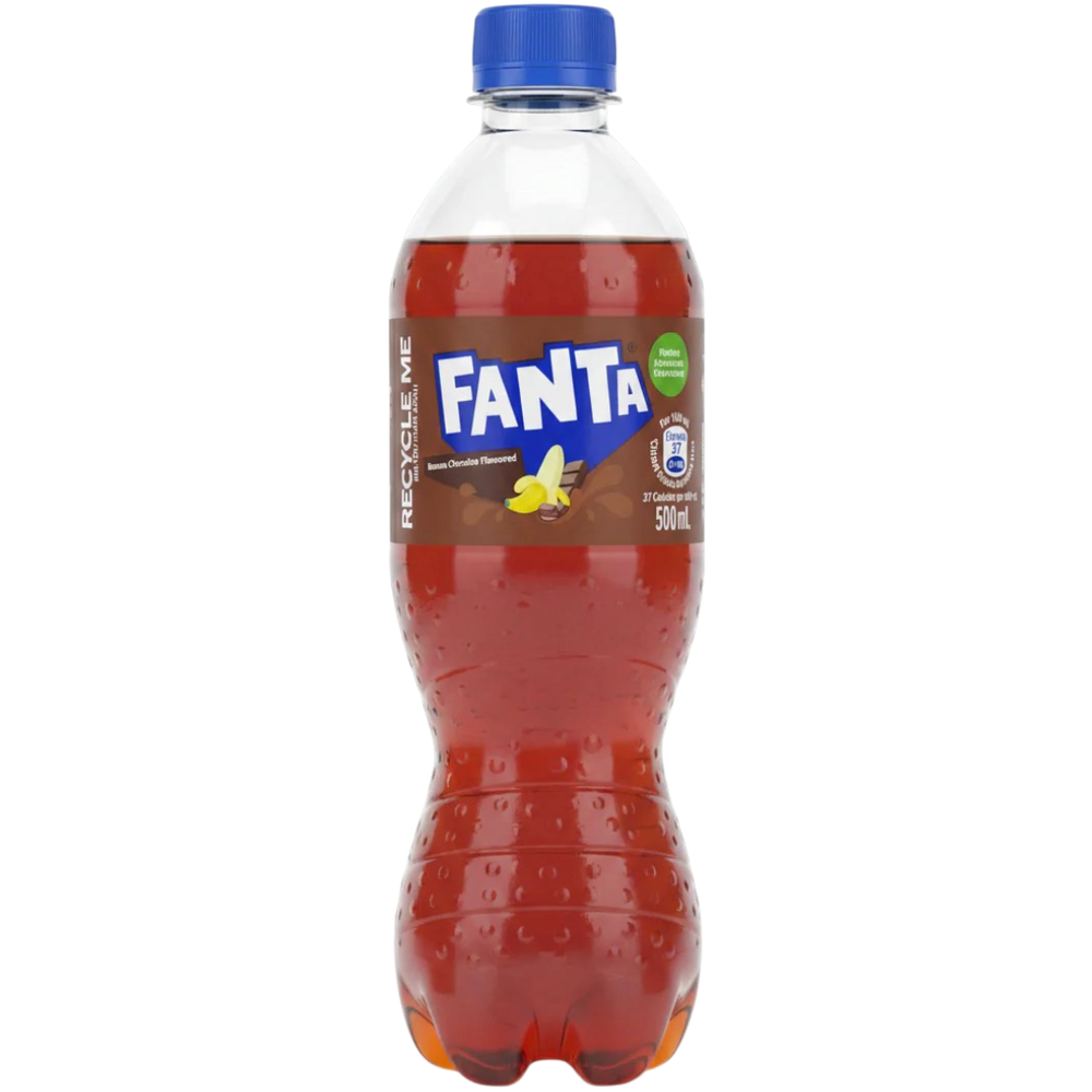 Fanta Banana Chocolate - 16.9fl.oz (500ml) – Poppin Candy