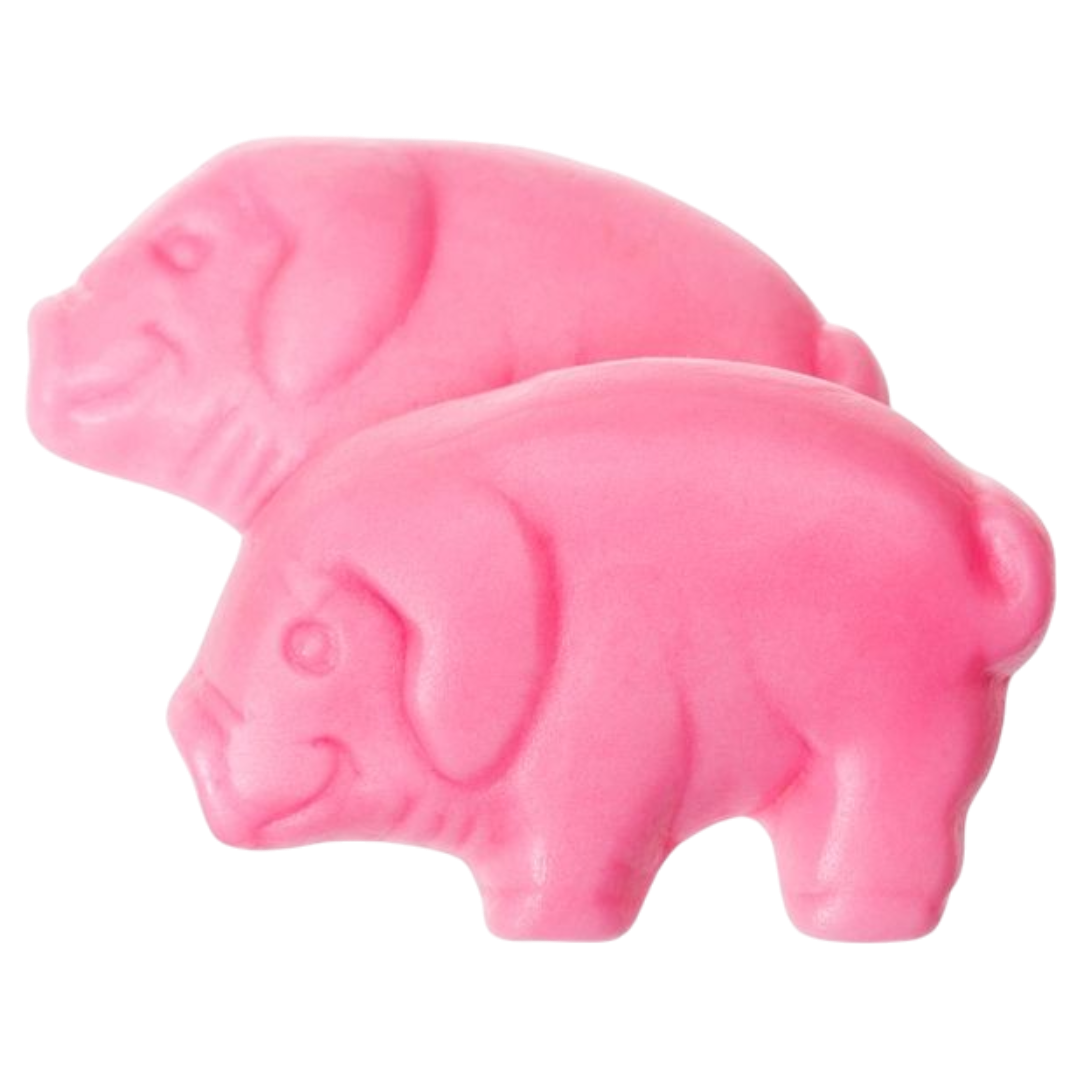 Pink Raspberry Pigs – Poppin Candy