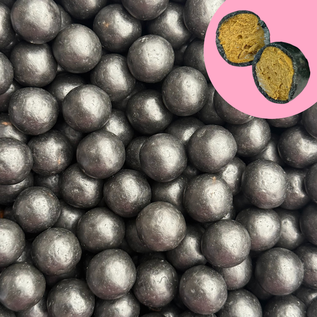 Salmiak Rondo's (Soft-Centred Salmiak Balls) – Poppin Candy