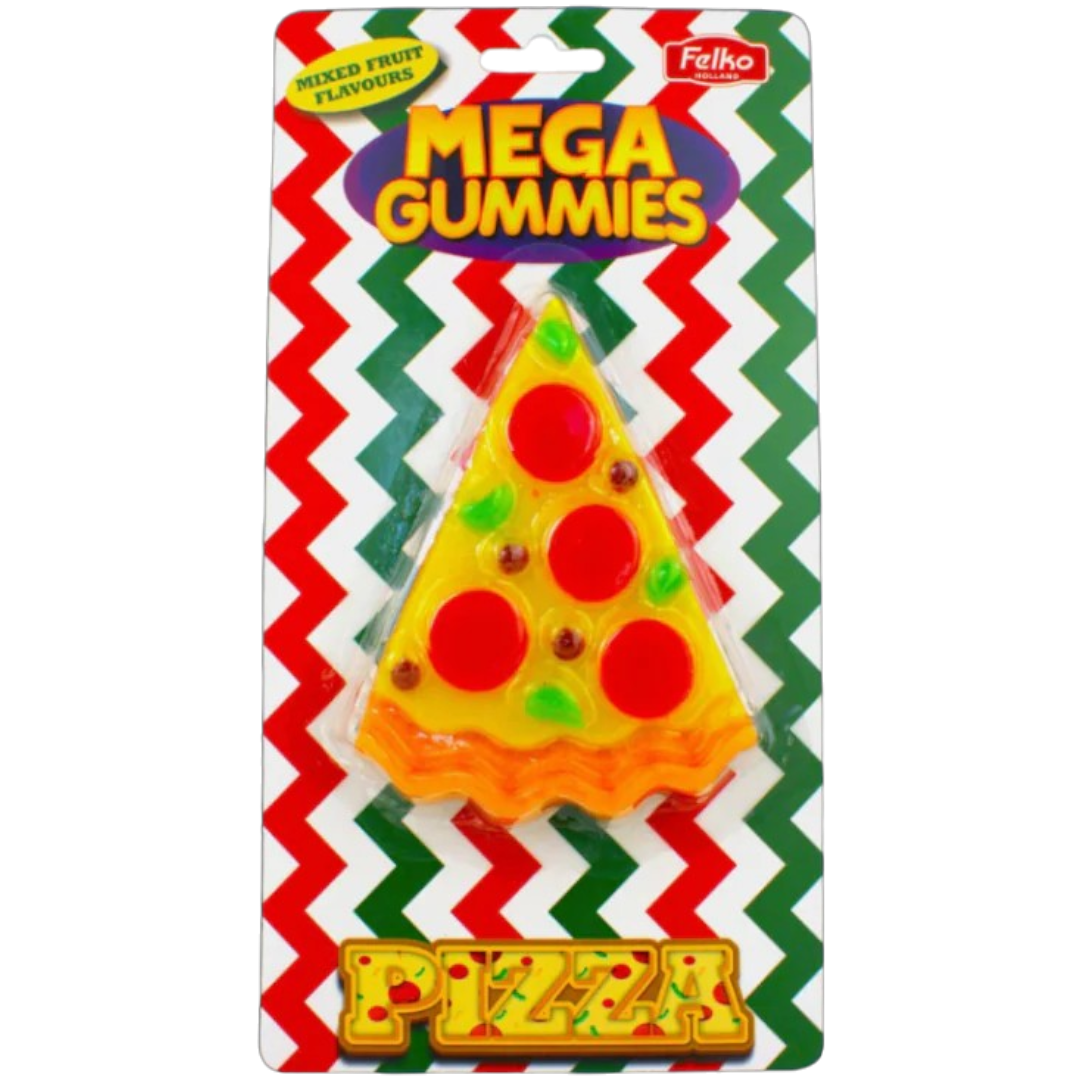 Mega Gummies Giant Pizza Slice - 4.23oz (120g) – Poppin Candy