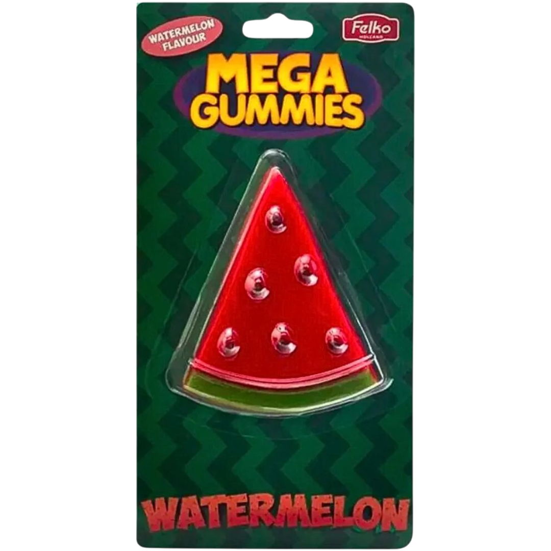 Mega Gummies Giant Watermelon - 4.23oz (120g) – Poppin Candy
