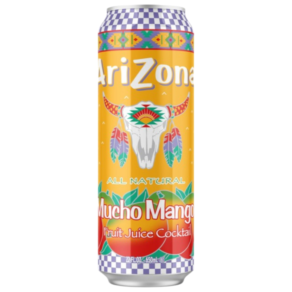 AriZona Mucho Mango Flavour - 22fl.oz (650ml) | Poppin Candy