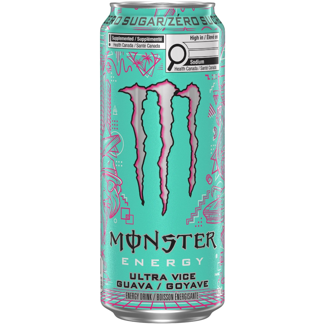 Monster Ultra Vice Guava - 16fl.oz (473ml) – Poppin Candy