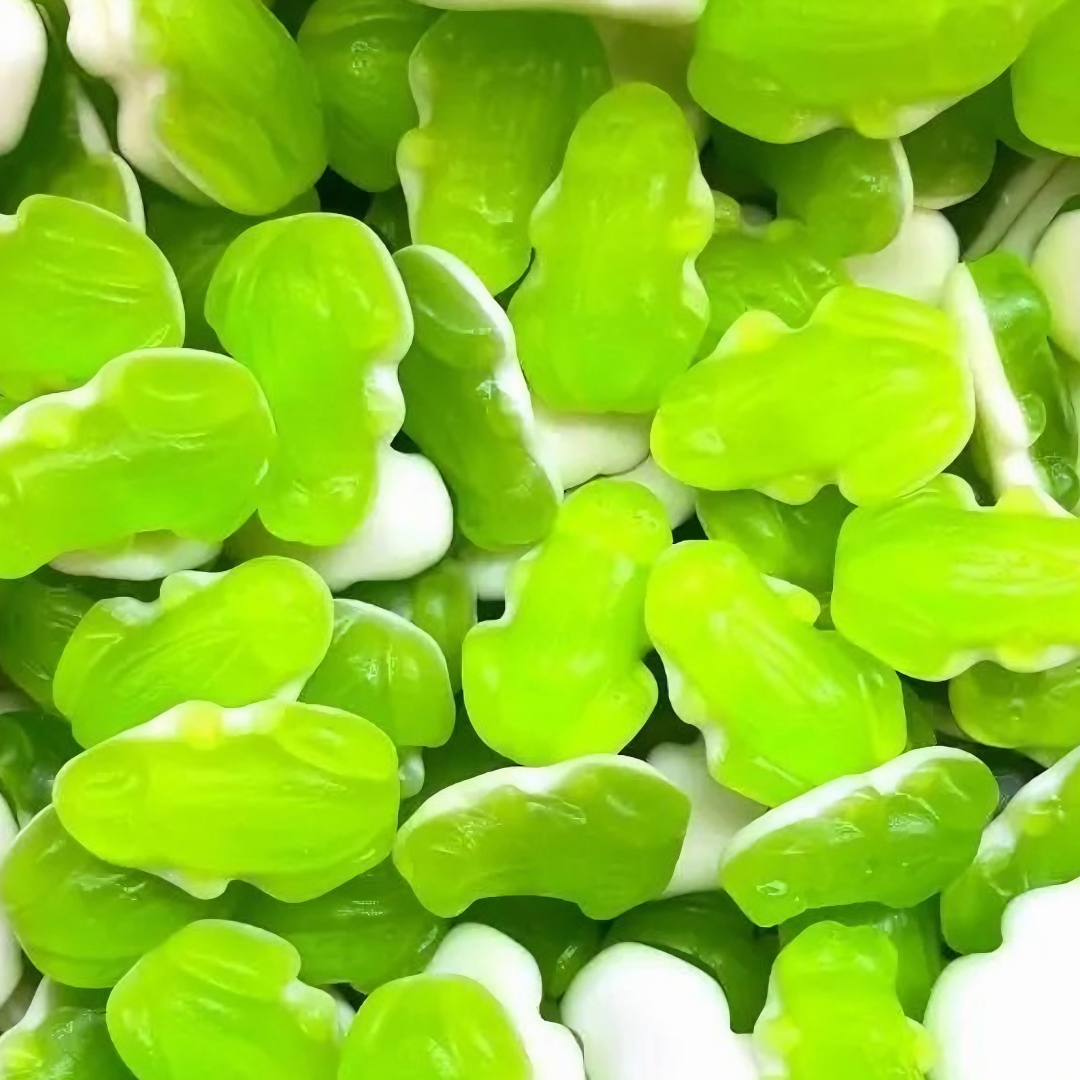 Green Apple Frogs – Poppin Candy