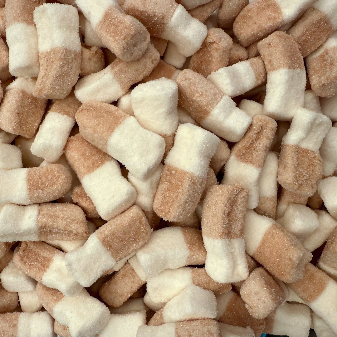 Sour Cola Marshmallow Bottles – Poppin Candy