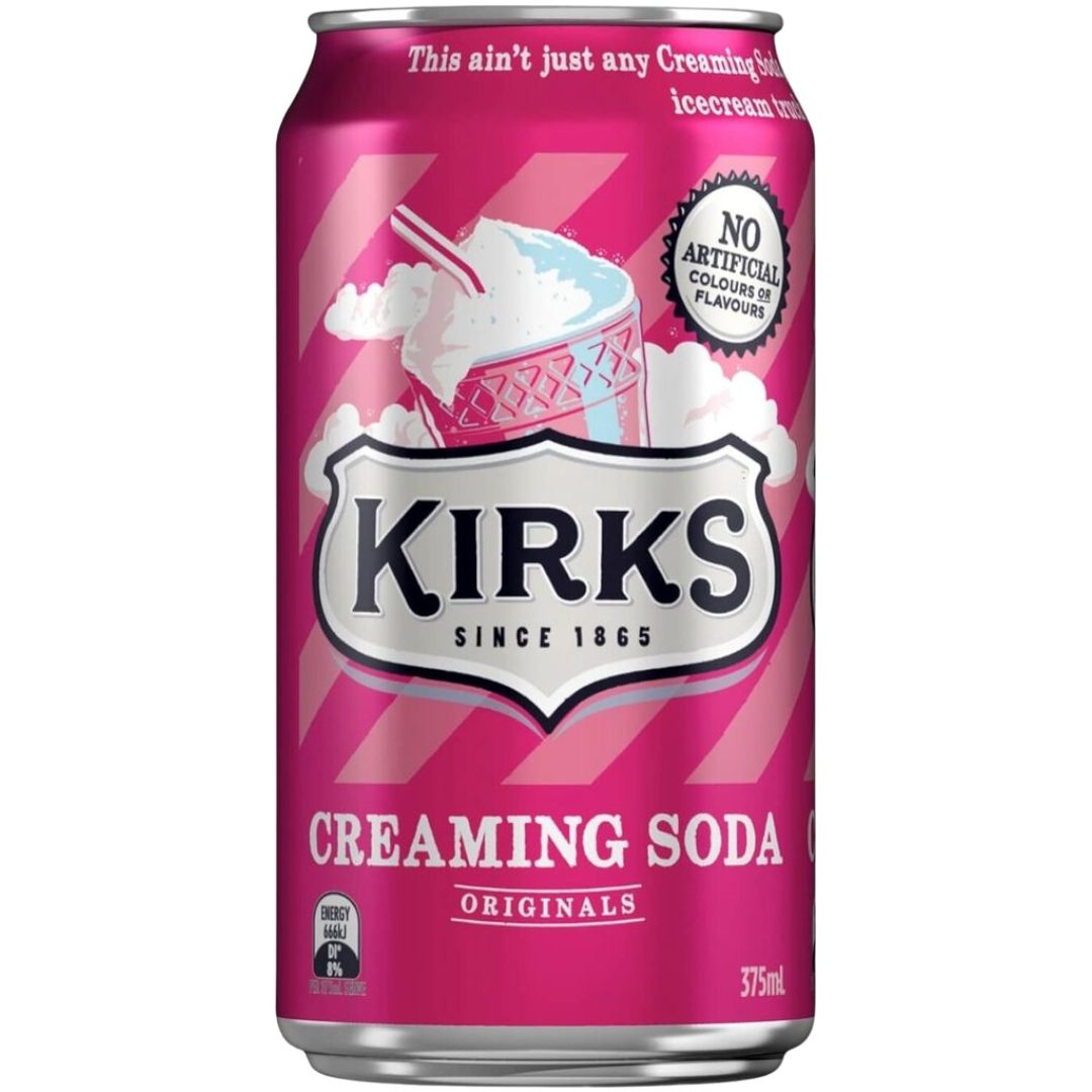 Kirks Creaming Soda (Australian) - 12.6fl.oz (375ml) | Poppin Candy