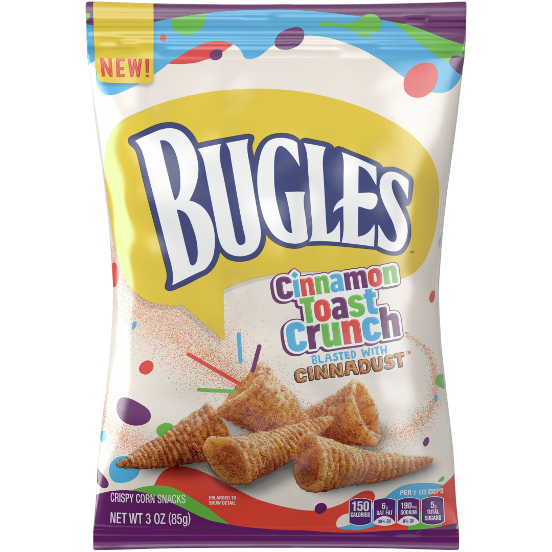 Bugles Cinnamon Toast Crunch - 3oz (85g) – Poppin Candy