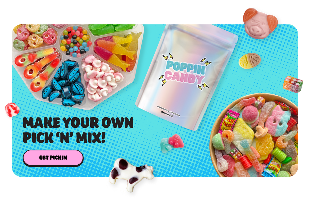 Poppin Candy | Pick and Mix Sweets | Custom Candy Platter
