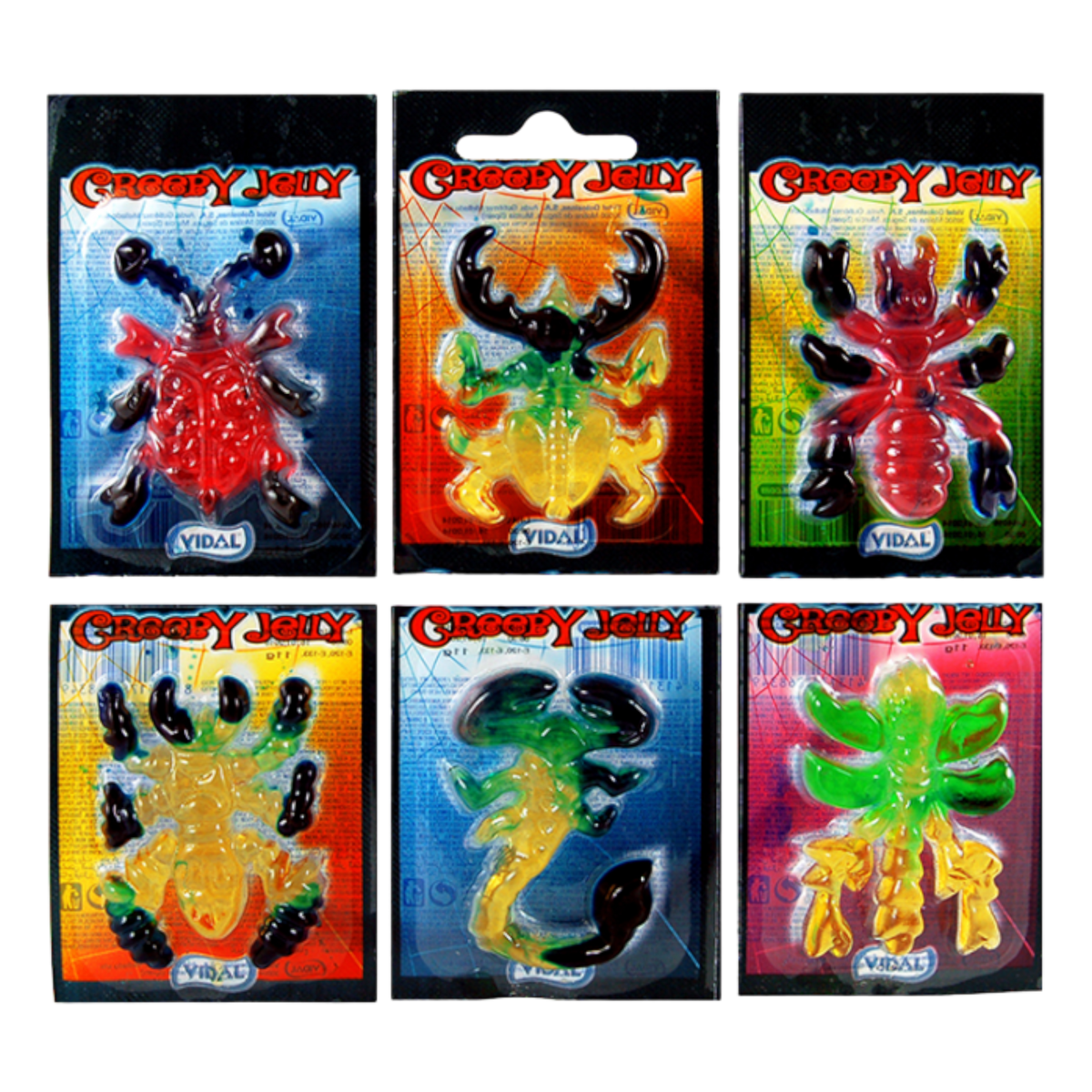 Vidal Creepy Crawly Jelly (SINGLE) - 0.3oz (11g) | Poppin Candy