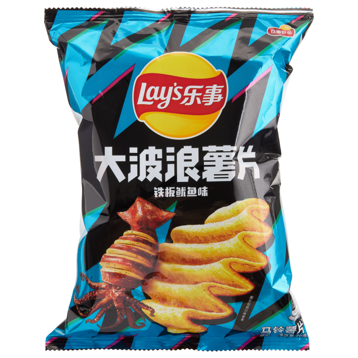 Lays Deep Ridged Grilled Squid Crisps - 2.4oz (70g) – Poppin Candy