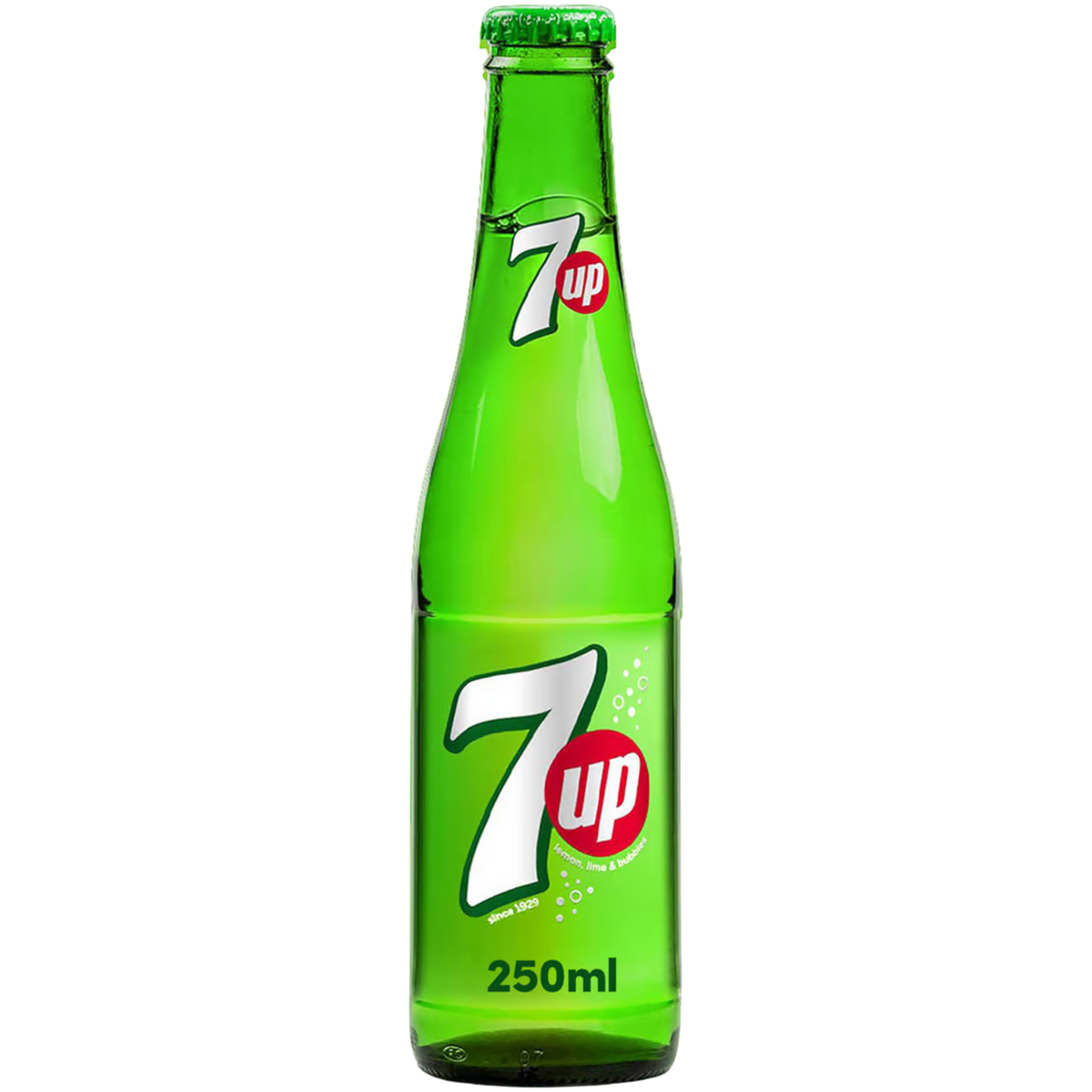 7UP Glass Bottle - 8.45fl.oz (250ml) – Poppin Candy