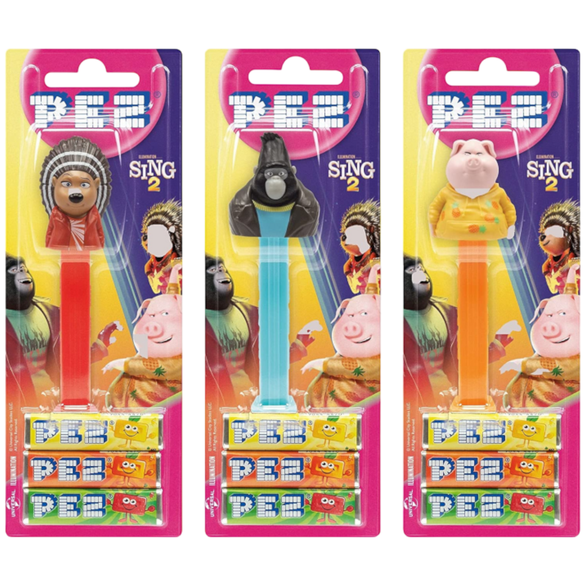 Pez Sing 2 Blister Pack - 0.87oz (24.7g) | Poppin Candy