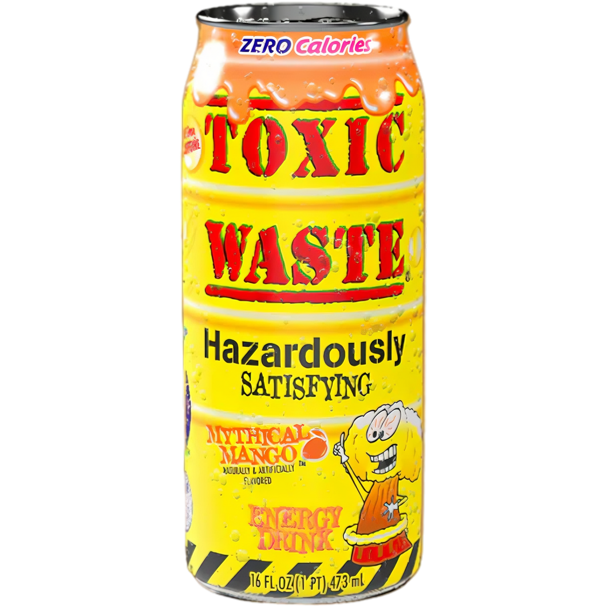Toxic Waste Mythical Mango Energy Drink - 16fl.oz (473ml) (Dated 28th ...