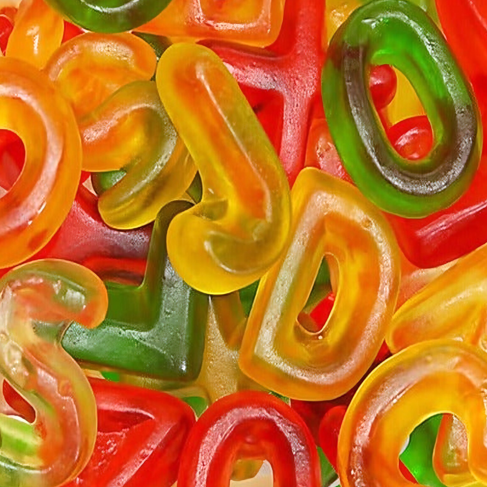Haribo Letters – Poppin Candy