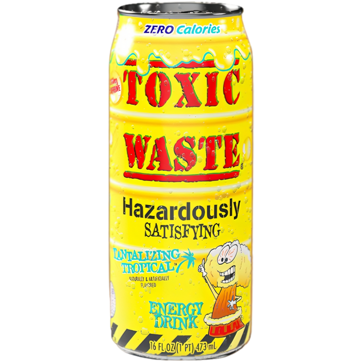 Toxic Waste Tantalizing Tropical Energy Drink - 16fl.oz (473ml) (Dated ...